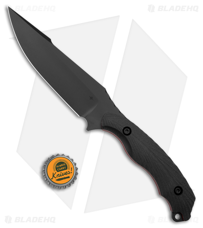 Toor Knives Raven Knife G-10 Black (5.5" Black) - Blade HQ