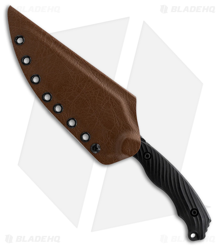 Toor Knives Raven Outlaw Fixed Ebony (Black) - Blade HQ