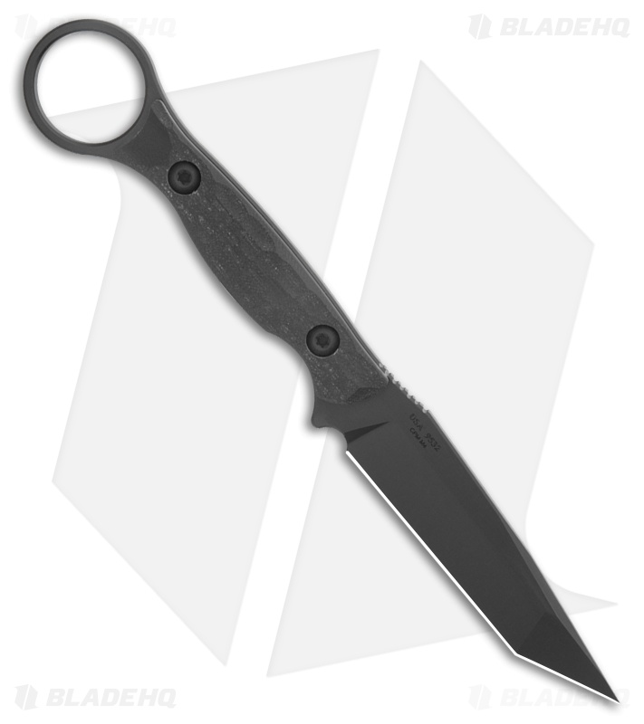 Toor Knives Serpent T Tanto SOCOM Black Knife
