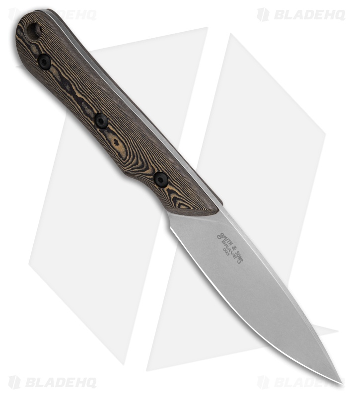 White River Brave Fixed Blade Knife Maple/Black Richlite