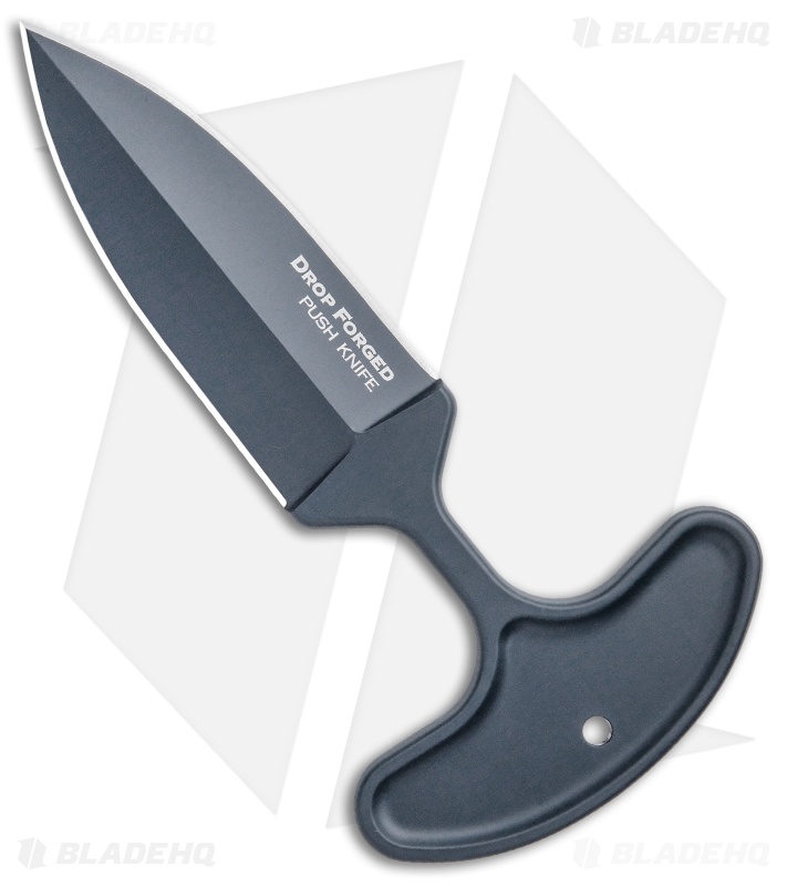 Cold Steel Drop Forged Push Dagger - Fixed Blade Knife | Gray