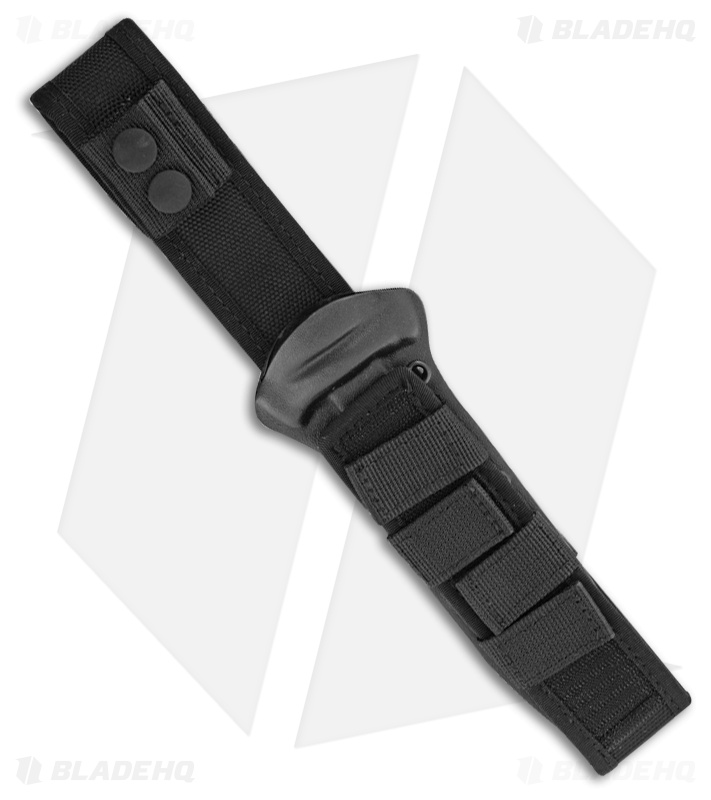 Fox Knives Bellum Daga Fixed Blade Knife Black G-10 (6.75 Black) - Blade HQ