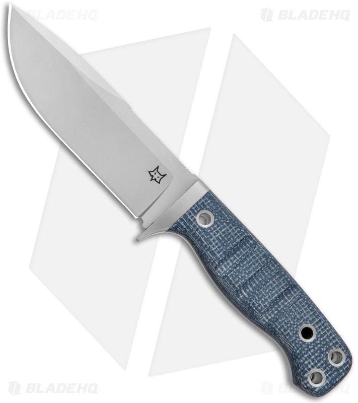 Fox Knives Perser FX-103 MB | Fixed Blade Knife | Black Micarta + Bead ...