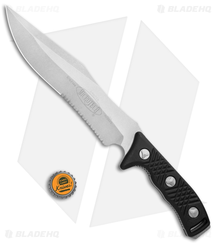 Microtech Arbiter | Fixed Blade Knife | Black G-10 - Blade HQ