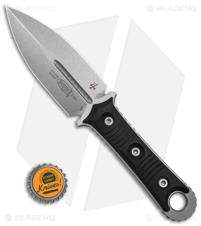 Microtech Borka SBD Dagger Knife Black G-10 SW - Blade HQ
