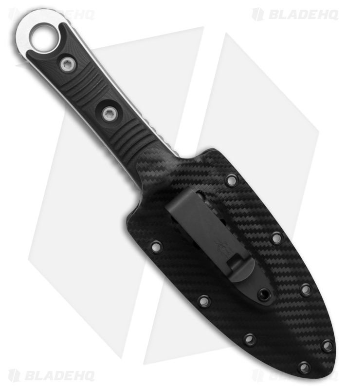 Microtech SBD Fixed Blade Black + AP Double Serr - Blade HQ