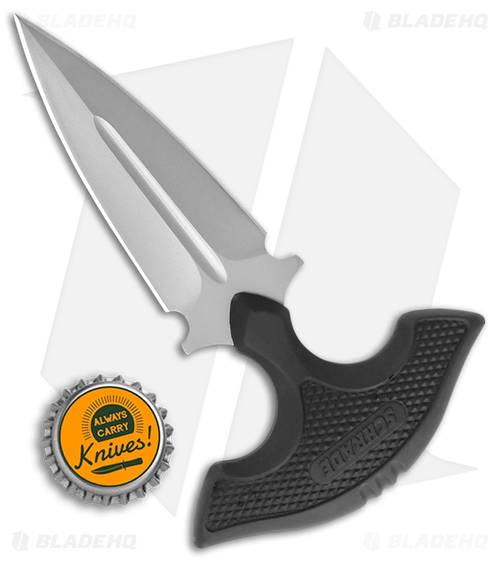 Schrade Push Dagger SCHF54 - Gray 3.125" Fixed Blade | Blade HQ