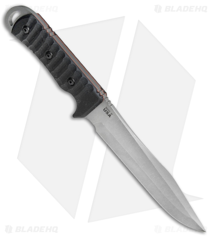 TOPS Knives Apache Dawn Fixed Blade Knife (6.75" Tumbled) - Blade HQ