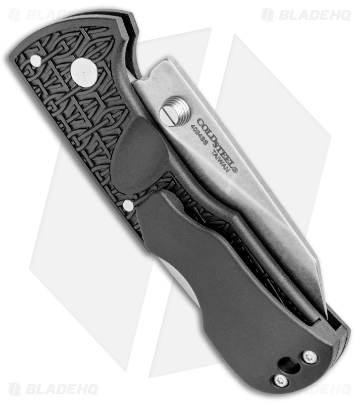 Cold Steel Kiridashi Tri-Ad Lock Knife Black GFN (2.5" Stonewash) 20KPL ...