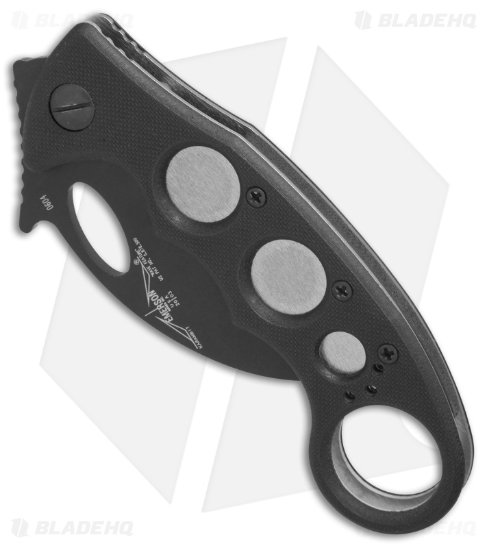 Emerson Combat Karambit BT Liner Lock Folder Knife (2.6" Black) 2003 ...