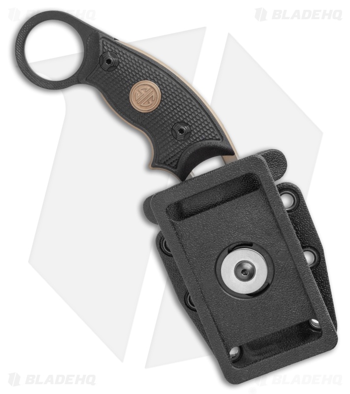 Hogue | EX-F03 Hawkbill Karambit Knife FDE | Black G-10 | Blade HQ