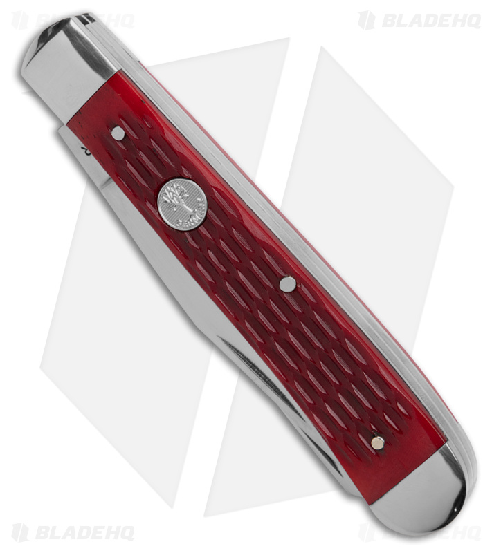 Boker Trapper - Traditional Pocket Knife | Jigged Red Bone | Blade HQ