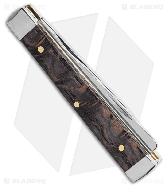 Case Knives Baby Doc Knife Black Curly Oak 14007