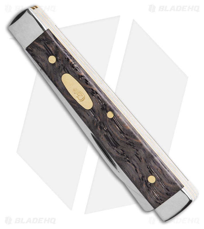 Case Knives Baby Doc Knife Black Curly Oak 14007