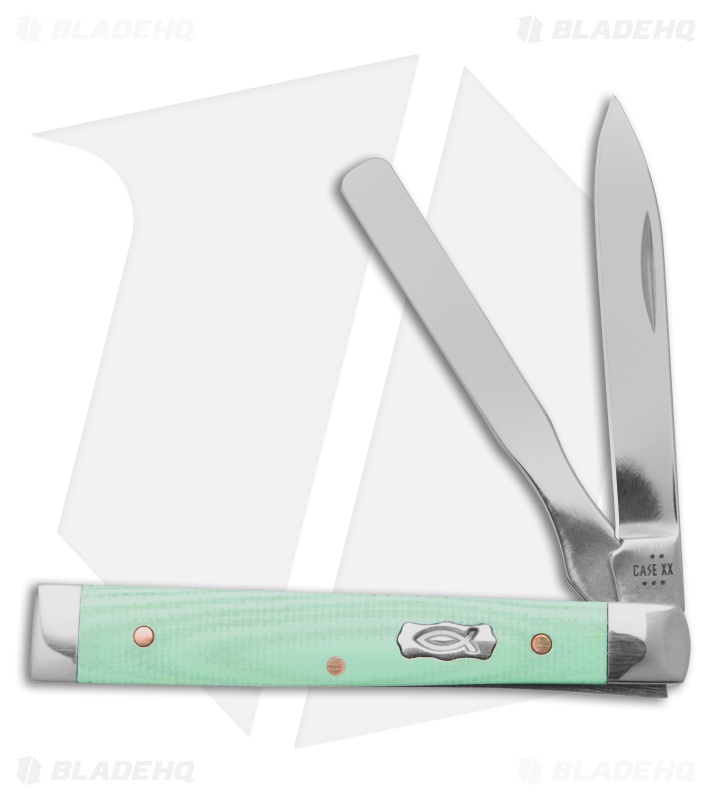Case Knives Baby Doc Knife Seafoam Green G-10 18108