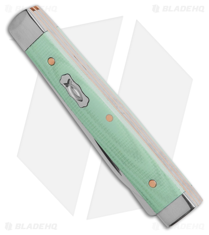 Case Knives Baby Doc Knife Seafoam Green G-10 18108