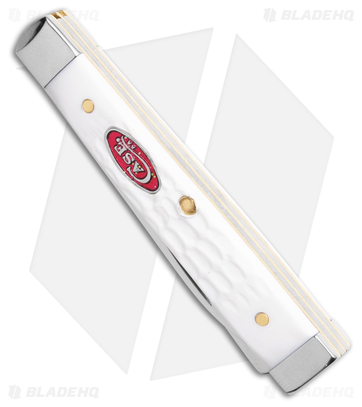 Case Knives Baby Doc Knife Jig White Synthetic SparXX