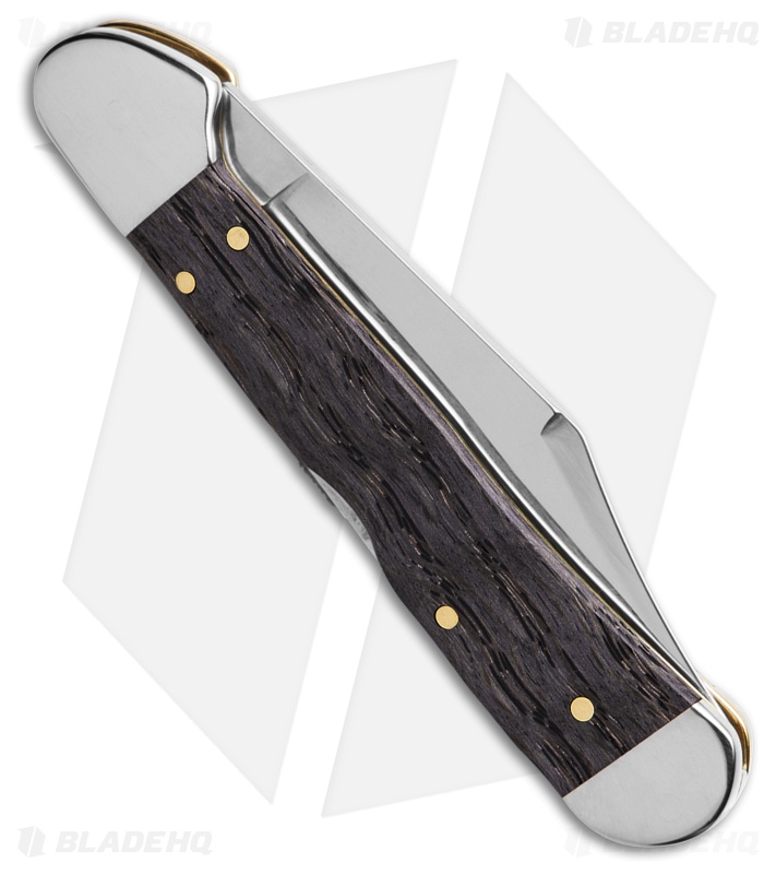 Case Knives Seahorse Whittler Knife Blue Sycamore Wood