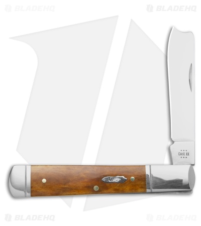 Case Knives Razor Knife Brown Smooth Antique Bone Polish