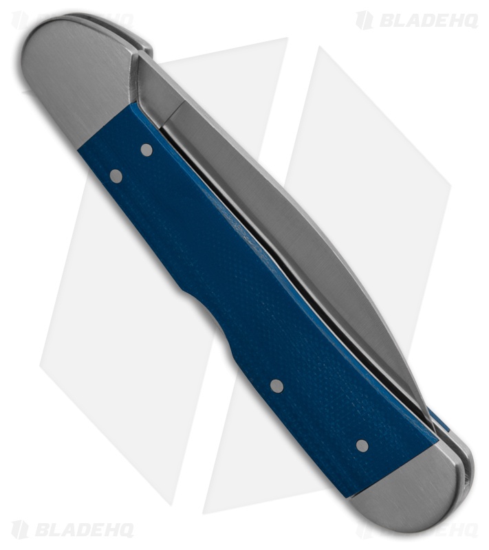 Case Knives CopperLock Knife Blue Smooth G-10 Satin