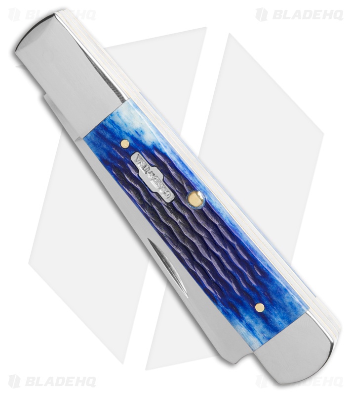 Case Knives Razor Knife Blue Rogers Corn Cob Bone Polish