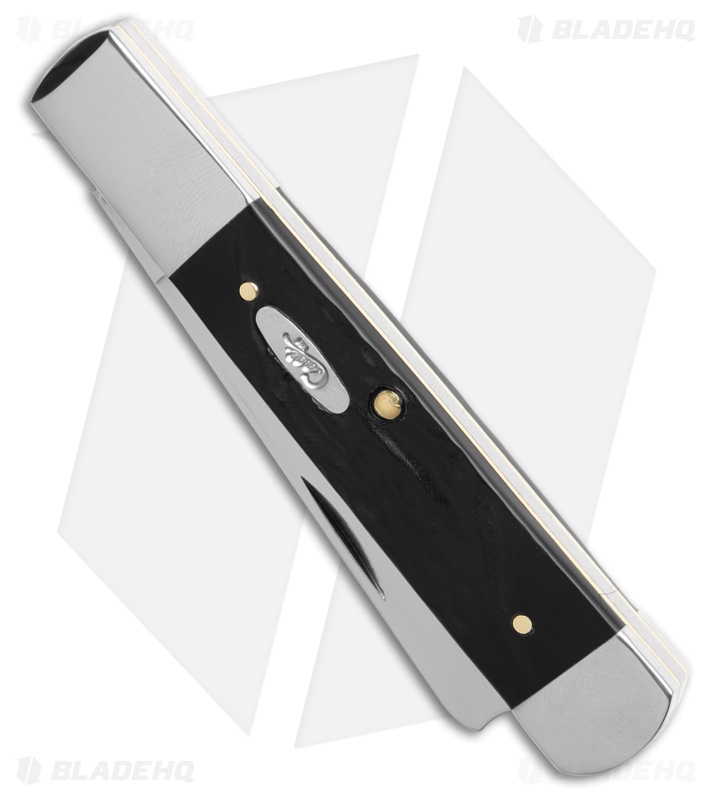 Case Knives Razor Knife Jigged Rough Black Synthetic Polish