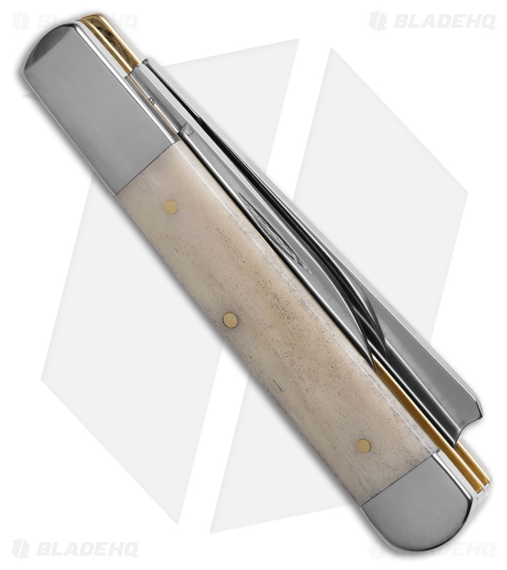 Case Knives Razor Knife White Natural Bone Polish