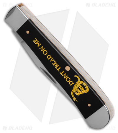 Case Trapper Don't Tread On Me Surgical Steel