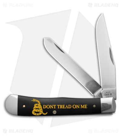 Case Trapper Don't Tread On Me Surgical Steel