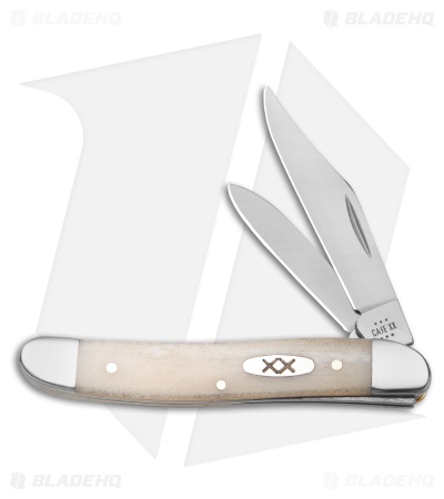 Case Knives Medium Jack Knife Smooth White Natural Bone