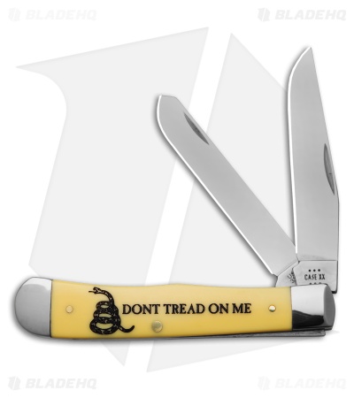 Case Trapper Smooth Yellow Synthetic Surgical Steel