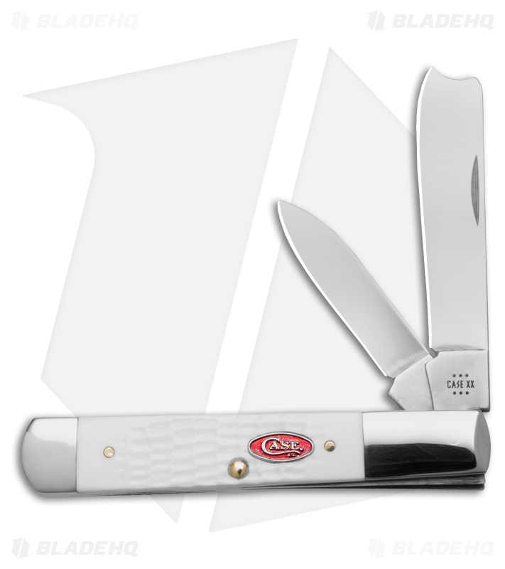 Case Knives Razor Knife White Jigged Synthetic SparXX Polish