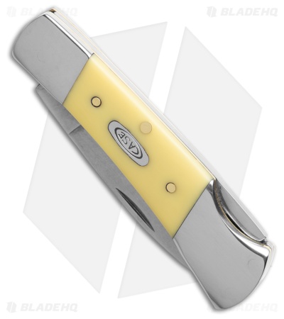 Case Knives Lockback Knife Yellow Synthetic Standard Jig