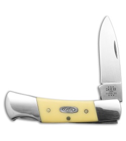 Case Knives Lockback Knife Yellow Synthetic Standard Jig