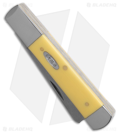 Case Razor Knife Yellow Synthetic Polished Surgical Steel