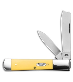 Case Razor Knife Yellow Synthetic Polished Surgical Steel