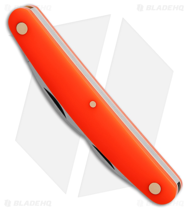 GEC #62 Farm & Field Pocket Carver Orange Delrin