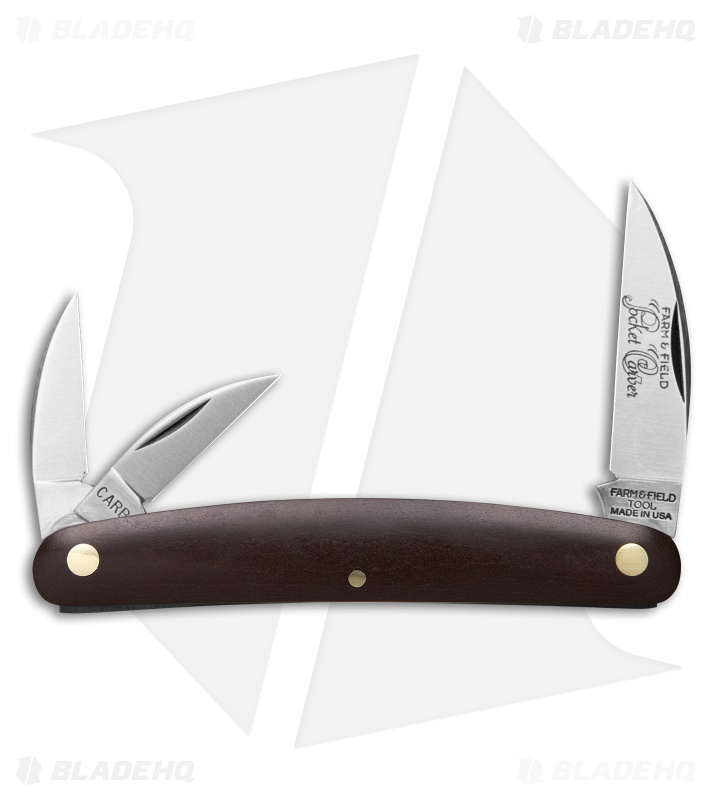 GEC #62 F&F Pocket Carver Knife Rosedale Richlite