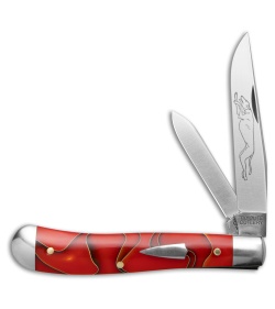 GEC #48 Slim Dog Jack Knife Tomato Acrylic Satin