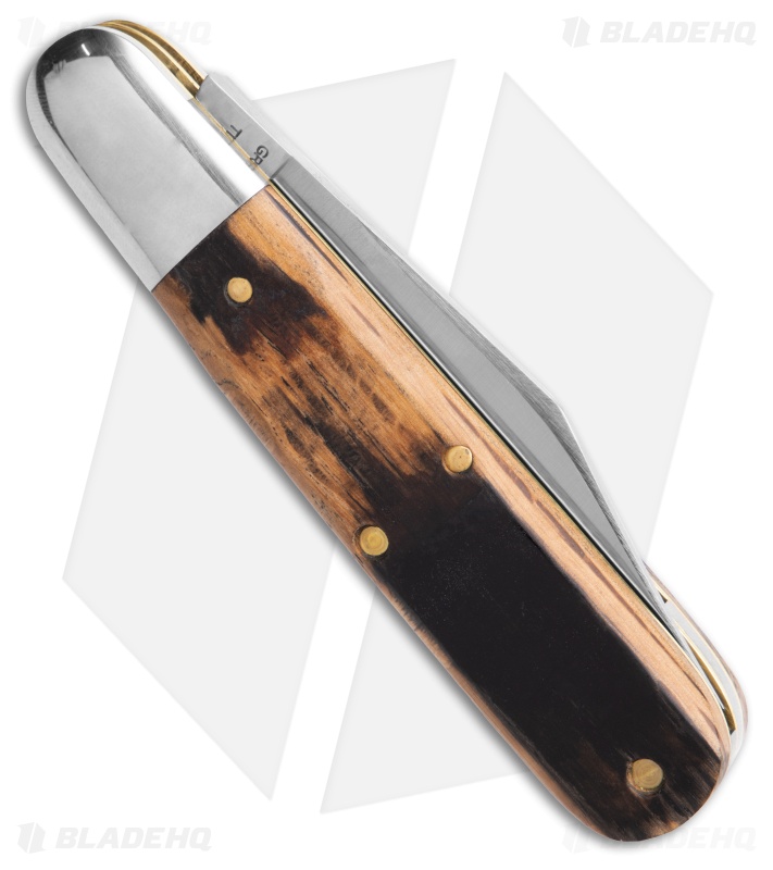 GEC Tidioute Cutlery Bullet End Barlow Whiskey Barrel Oak