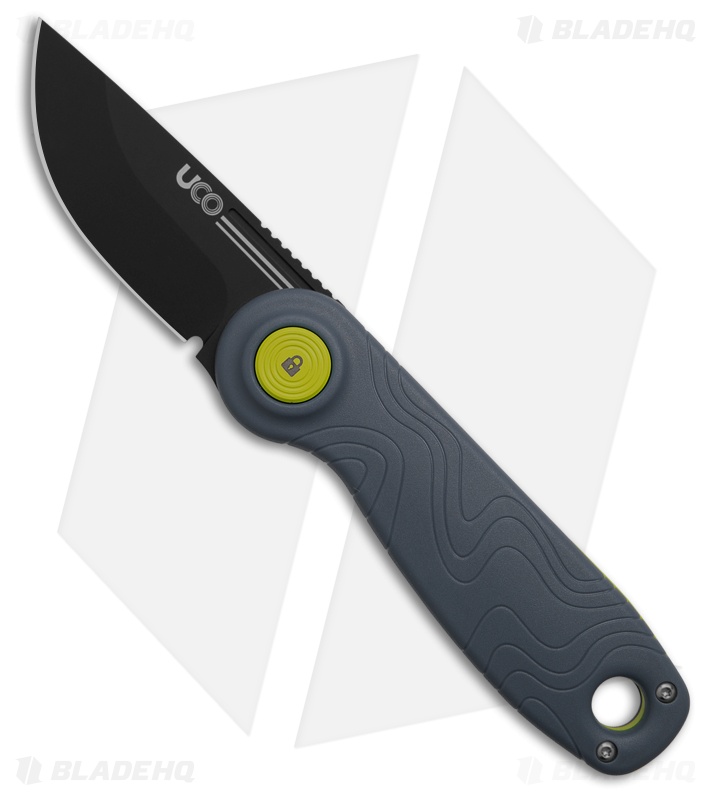 UCO Ingalls Switch-Lock Knife | Ocean Blue GRN + Black TiNi