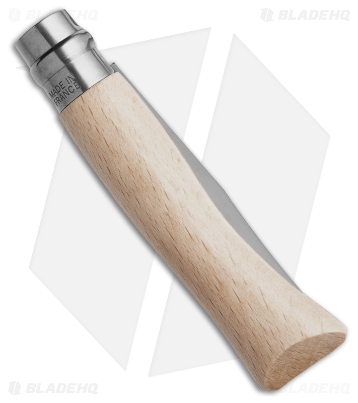 My First Opinel Knife Beechwood & Sheath Gift Box - Blade HQ