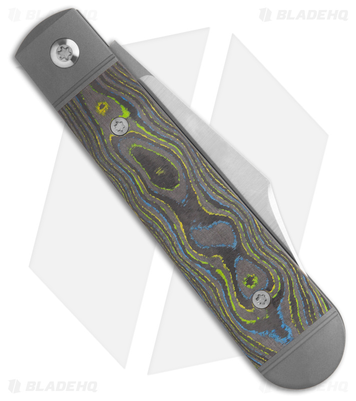 Jack Wolf Knives Big Bro Jack Gecko CamoCarbon - Blade HQ