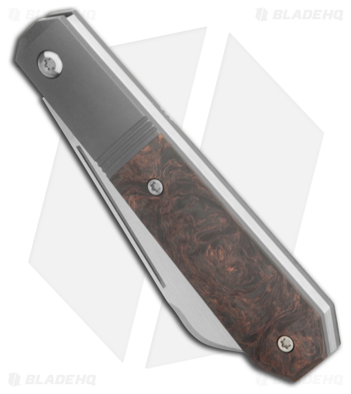 Jack Wolf Knives Midnight Jack Knife Dark Matter Copper