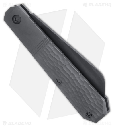 Jack Wolf Knives Midnight Jack Pocket Knife Jigged Titanium