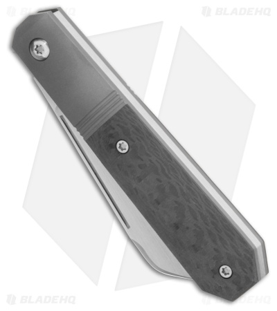 Jack Wolf Knives Midnight Jack Twill Carbon Fiber