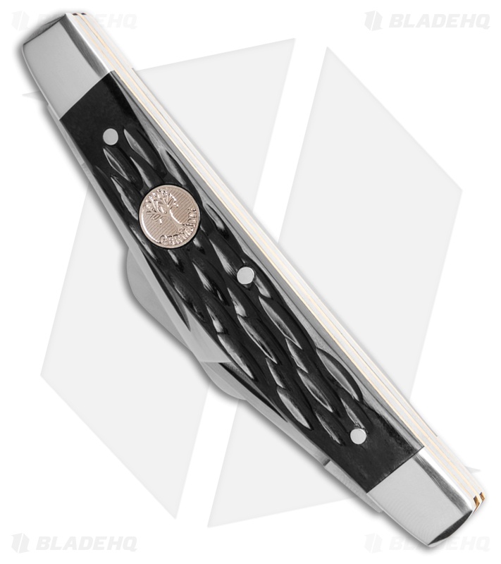 Boker TS 2.0 Congress Black Jigged Bone Sheepsfoot Satin D2