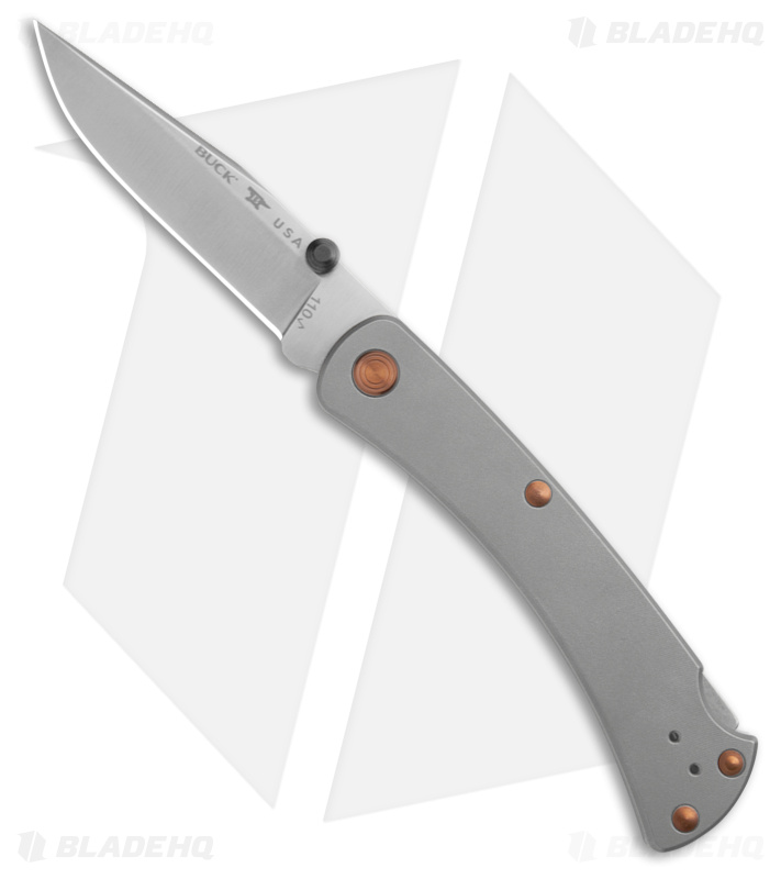 Buck 110 Titanium Slim Pro TRX Ti (Satin) - Blade HQ