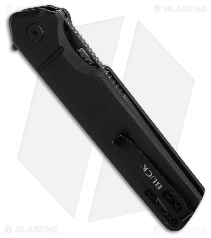Buck 239 Infusion Liner Lock Black G-10 (Satin) - Blade HQ