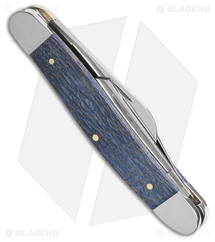 Case Knives Stockman Knife Blue Sycamore Wood